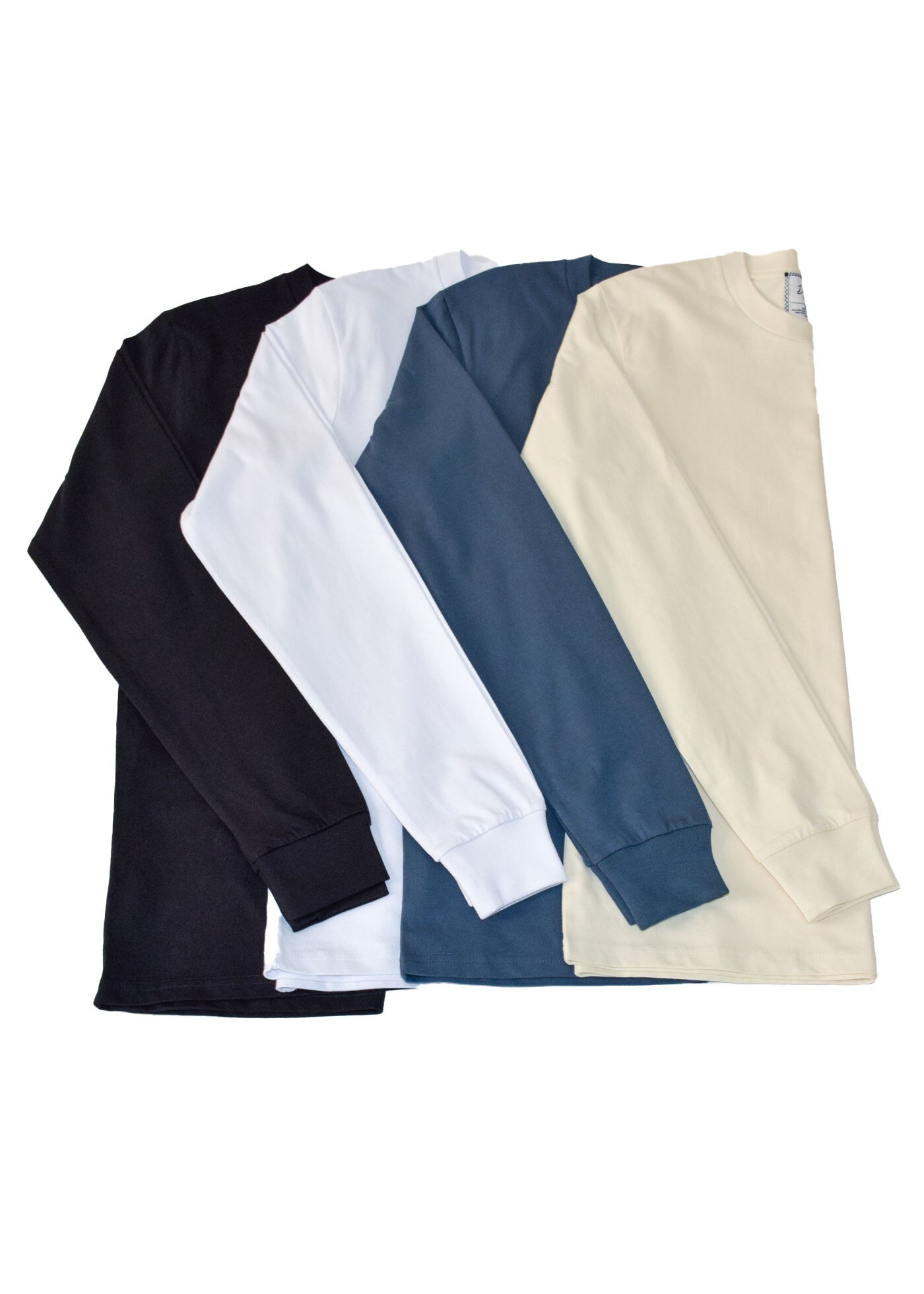Men's Heavyweight Long Sleeve Essentials Tee Pack